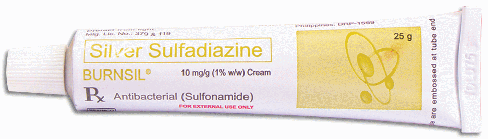 BURNSIL Silver Sulfadiazine 1% (10mg / g) Cream 25g price in the ...